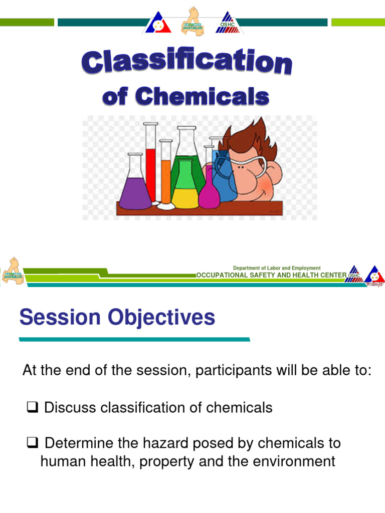 Classification of Chemicals - Feb - 2021 | PDF | Combustion | Hazards