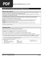 Power Attorney Form | PDF | Identity Document | Driver's License