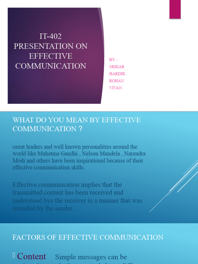 Effective Communication Strategies | PDF | Communication | Feeling