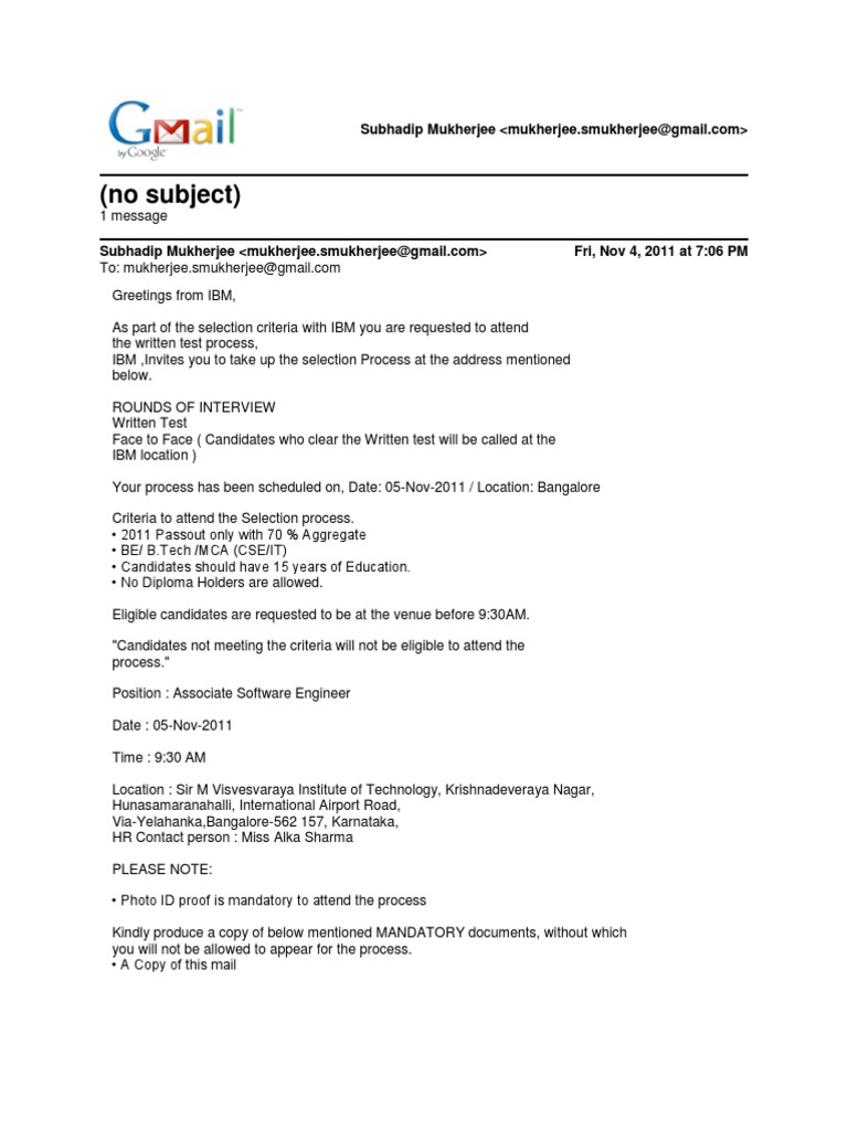 IBM Associate Software Engineer Test Details | PDF | Government And ...