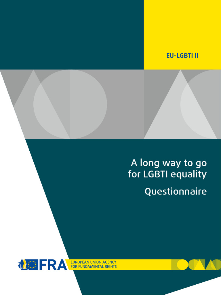 Fra 2020 Questionnaire Eu Lgbti II Survey - en 1 | PDF | LGBTQIA+ ...