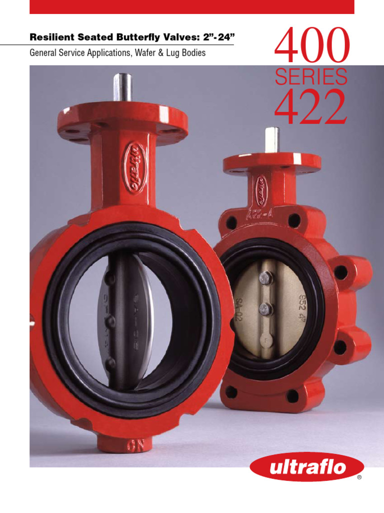 ULTRFLOW 400S-Brochure-V1208 | PDF | Valve | Mechanical Engineering