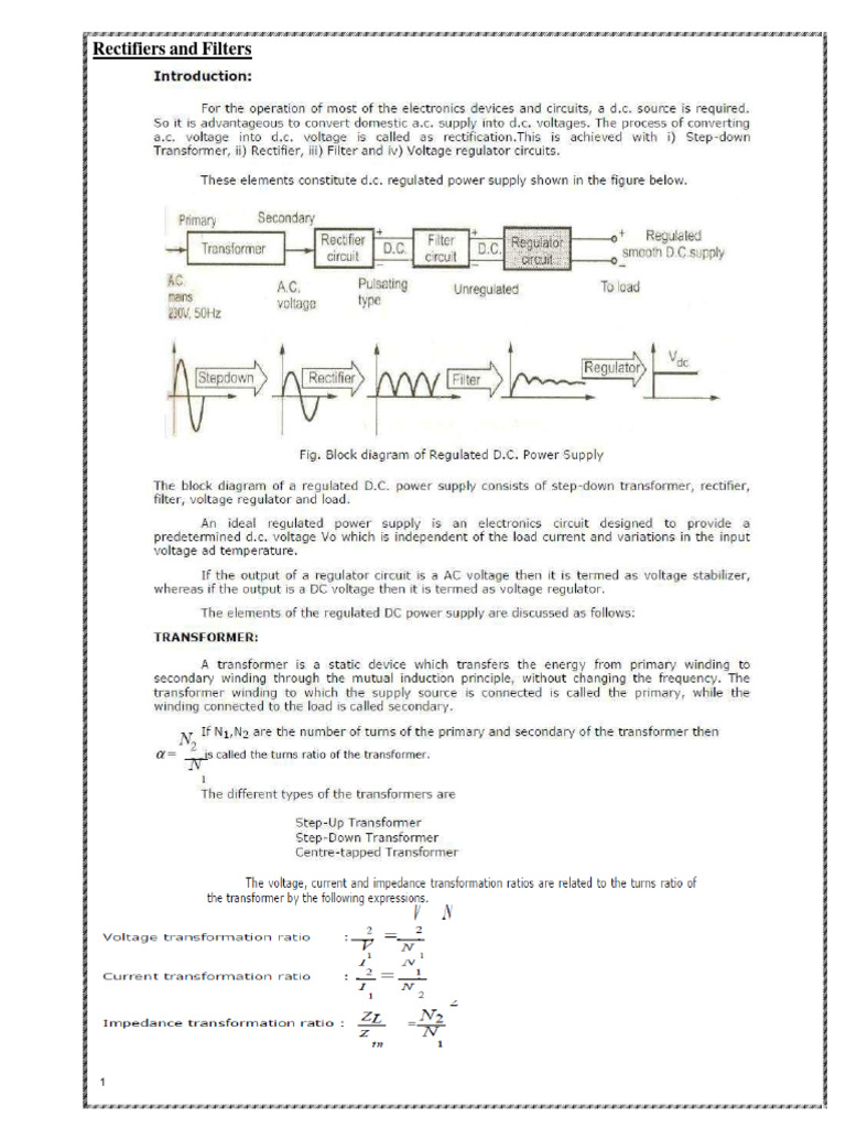 Edc R19 - Unit-2 | PDF | P–N Junction | Diode
