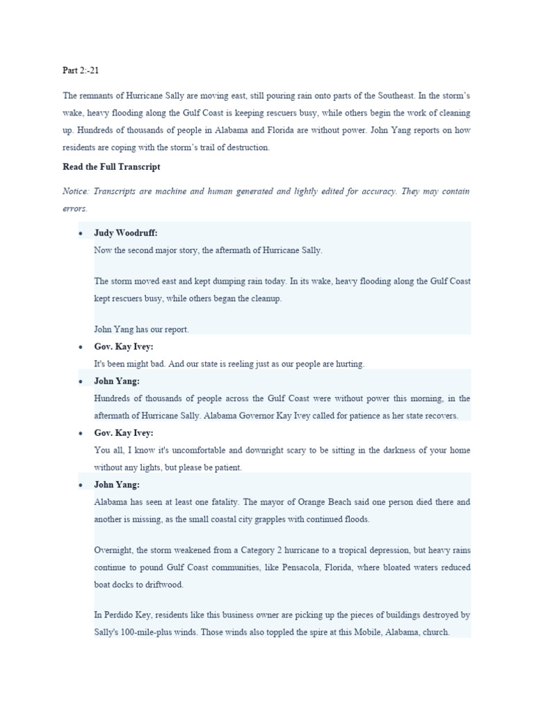 Part 2 11-25 Extensive Listening | PDF | Petroleum | French Fries