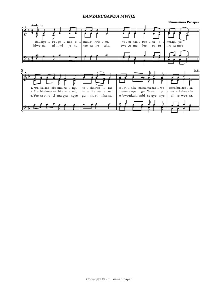 (Ent) Banyaruganda Mwije - Nimusiima Prosper | PDF