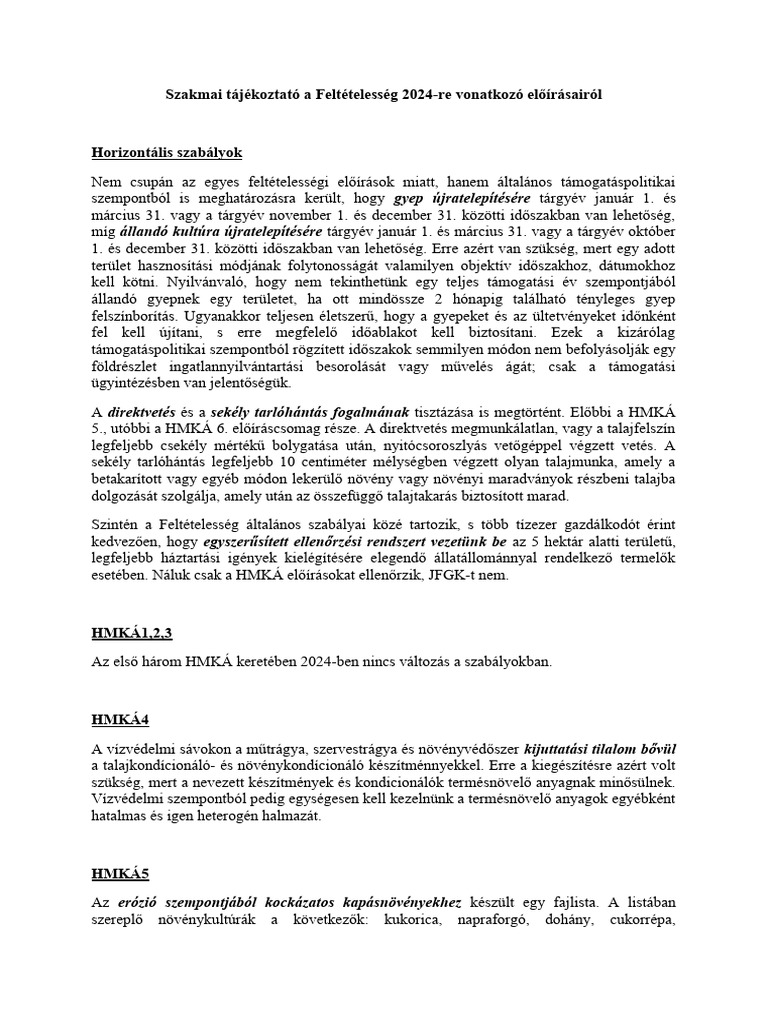 Szakmai_Tájékoztató__Feltételesség_2024 | PDF