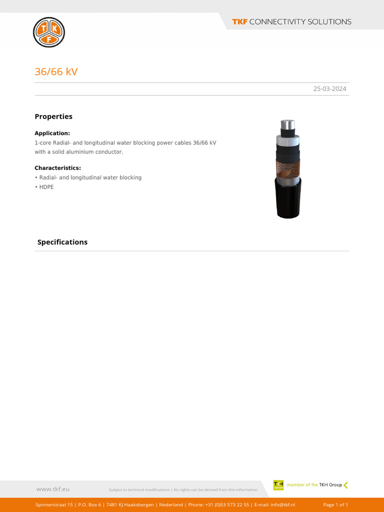 TKF 3666 KV en | PDF