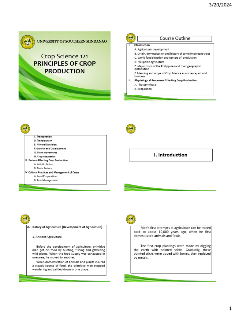 CROP-SCI-121-ISO | PDF | Seed | Agriculture