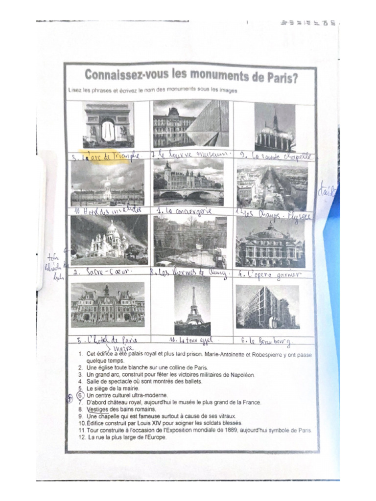 Connaissez-Vous Les Monuments de Paris | PDF
