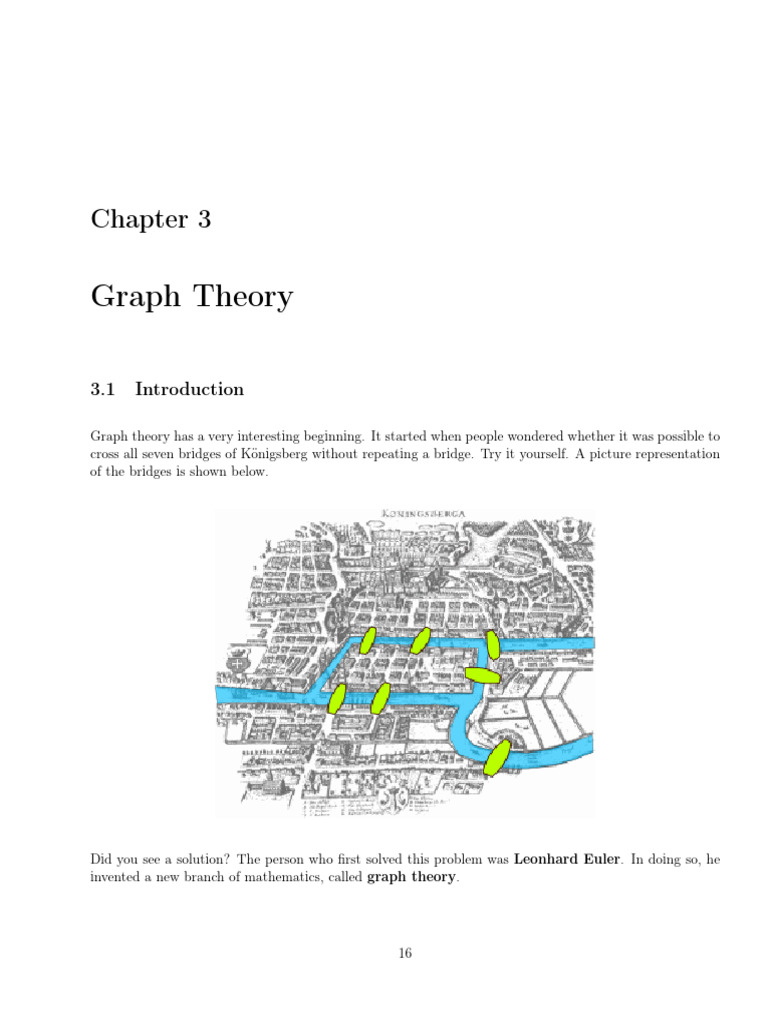 Chapter 3 Graph Theory With Answer | PDF | Applied Mathematics ...