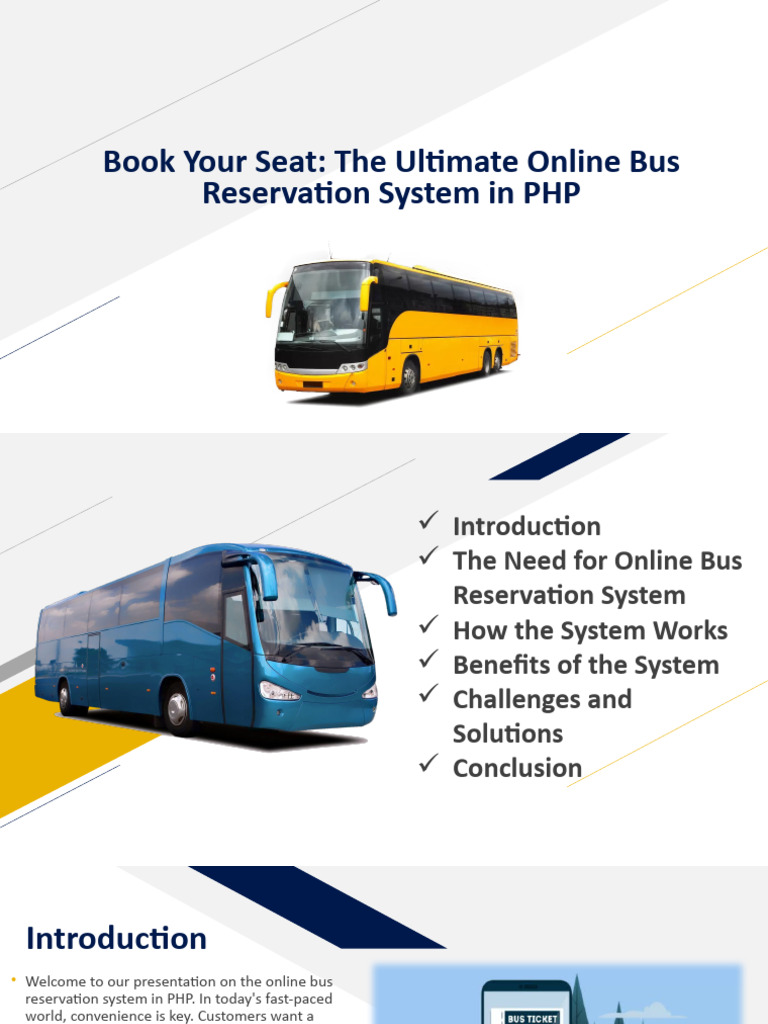 Bus Booking Reservation | PDF | Usability | Computing