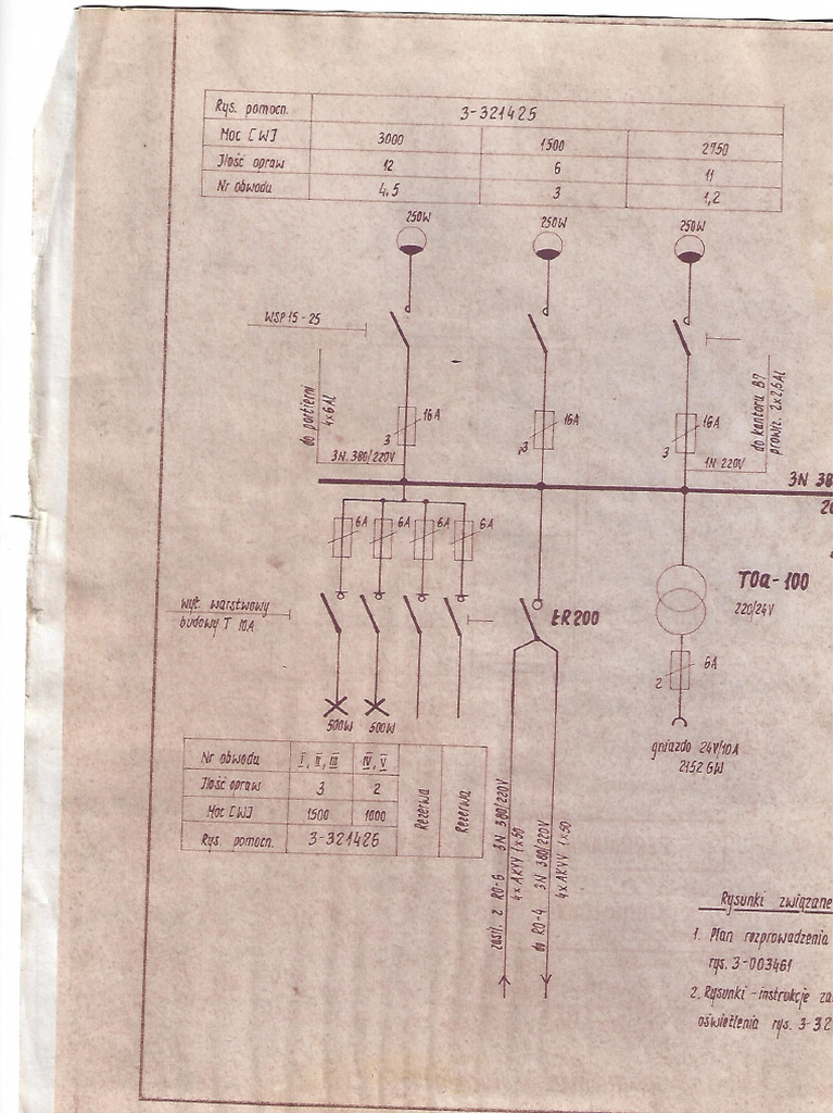 Scan - 0051 Instalacja Rozdzielni I Oswietlenia Skany Reviko | PDF