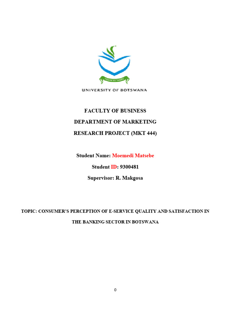 Researchfinal 030511 | PDF | Customer Satisfaction | Survey Methodology