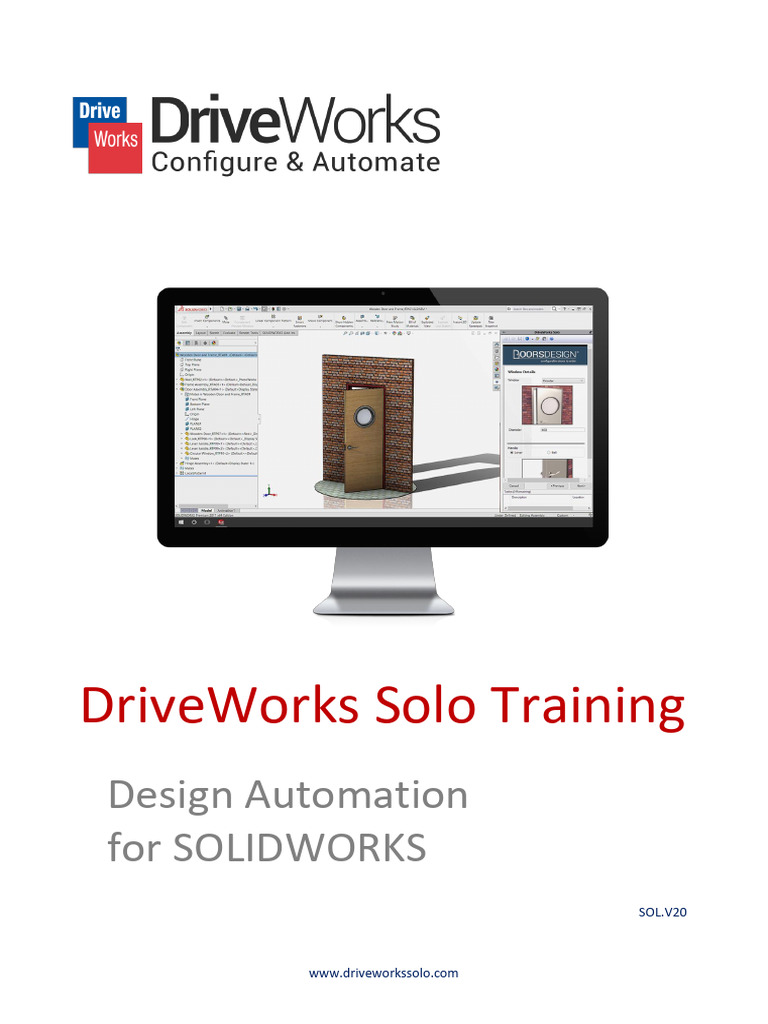 Drive Works Solo Training V20 | PDF | Door | Computer File