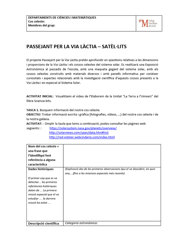Tasca 1 Satelits4 | PDF