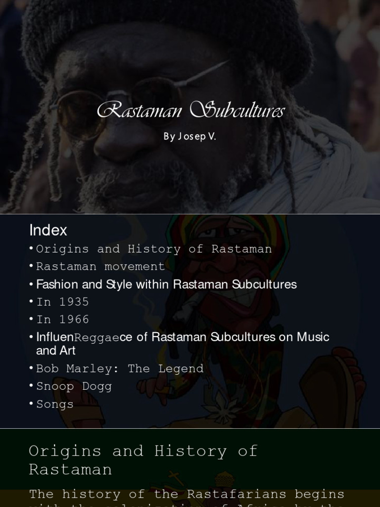Rastaman Subcultures | PDF