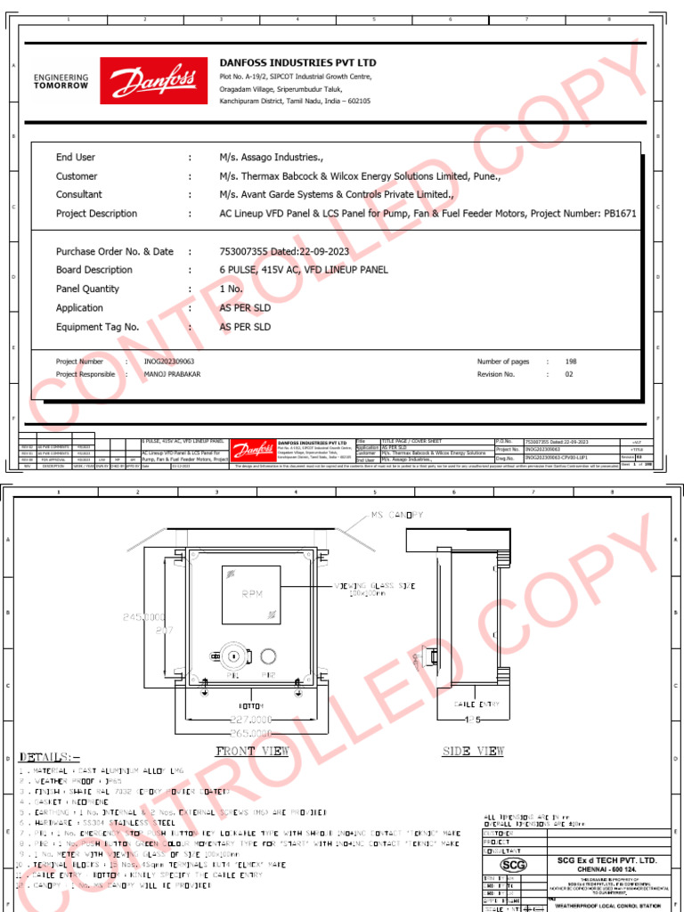 Approved LCS Drawings | PDF