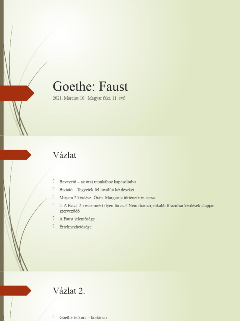 Goethe Faust | PDF