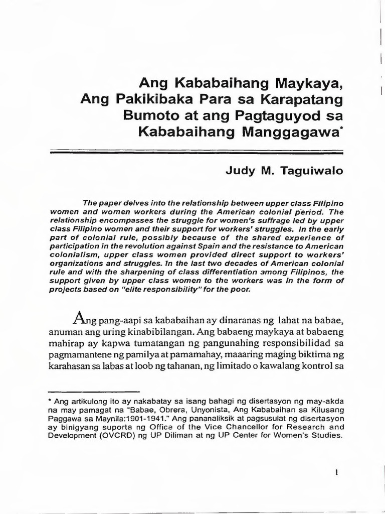 CDJ-2007 01 Taguiwalo | PDF