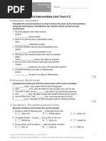 Life Vision b1 Unit 3 | PDF | Linguistics | Human Communication