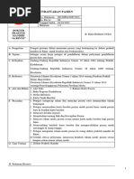 Contoh SOP Pendaftaran Pasien TPMD | PDF