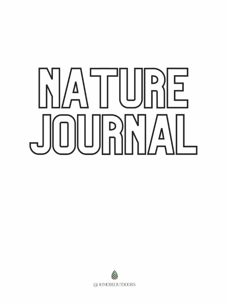 Nature Journal Printable | PDF