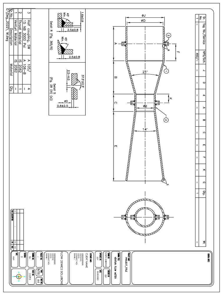 Venturi Model | PDF
