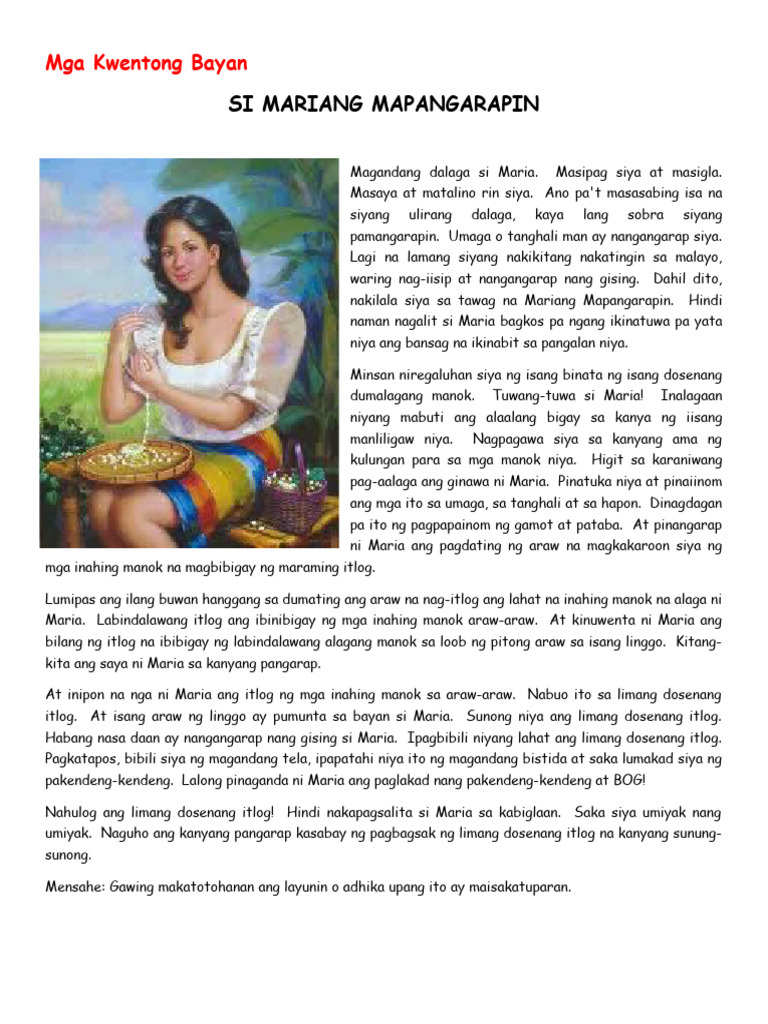 Mga Kwentong Bayan | PDF