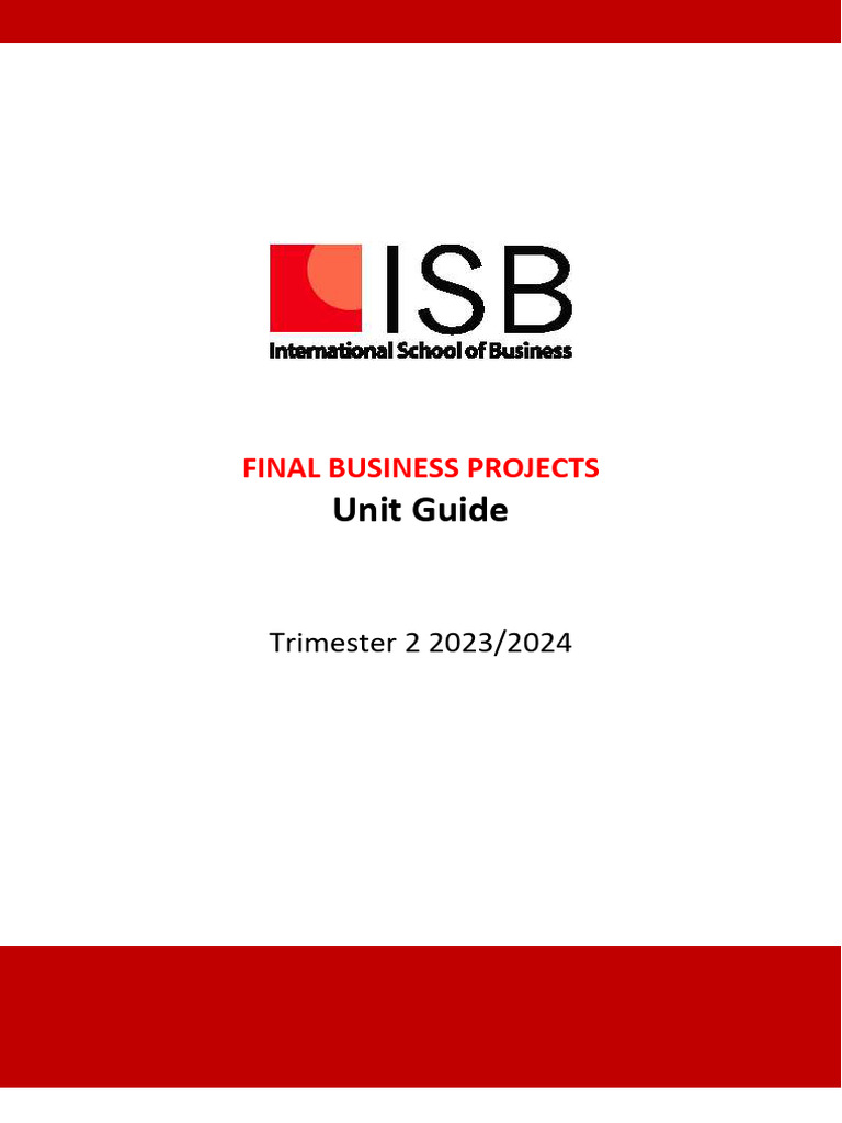 Res401 Final Business Project Syllabus For Cohort 46 Pso Pdf