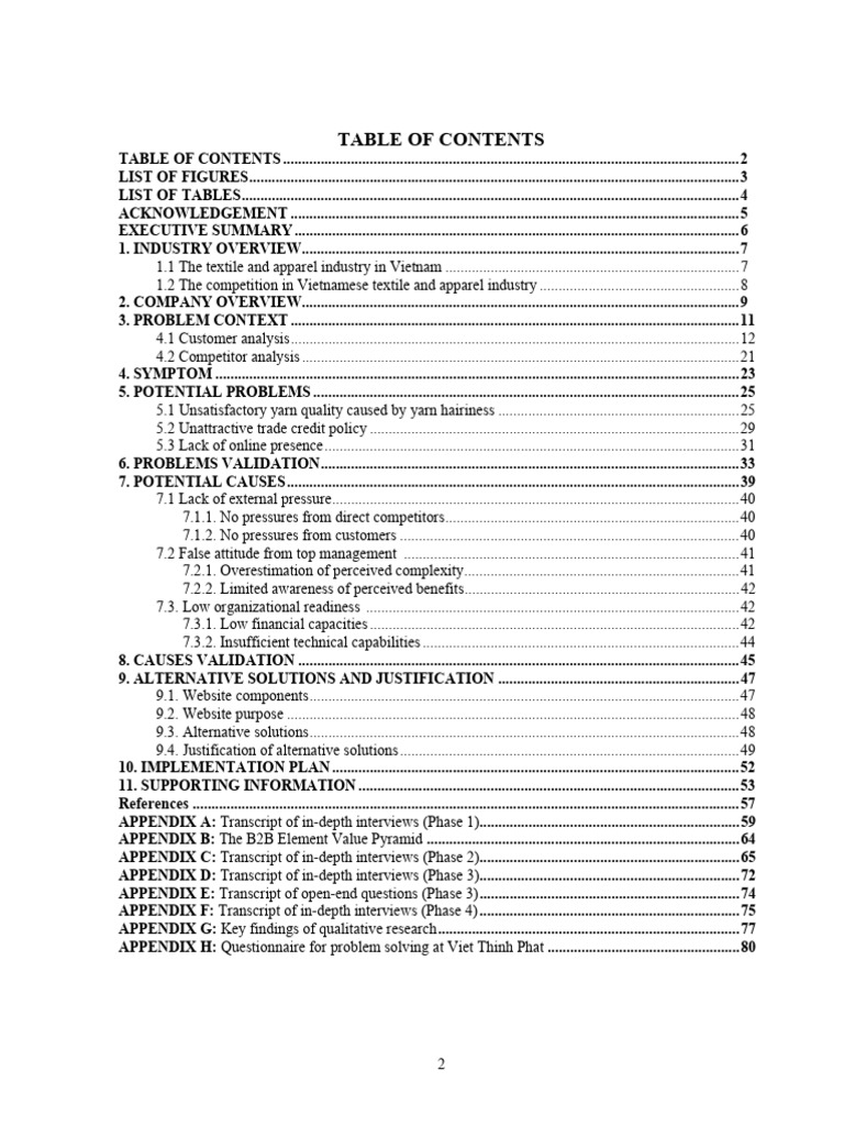 Thesis 2 | PDF | Textiles | Sales