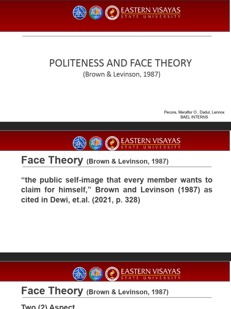 Politeness Face Theory | PDF