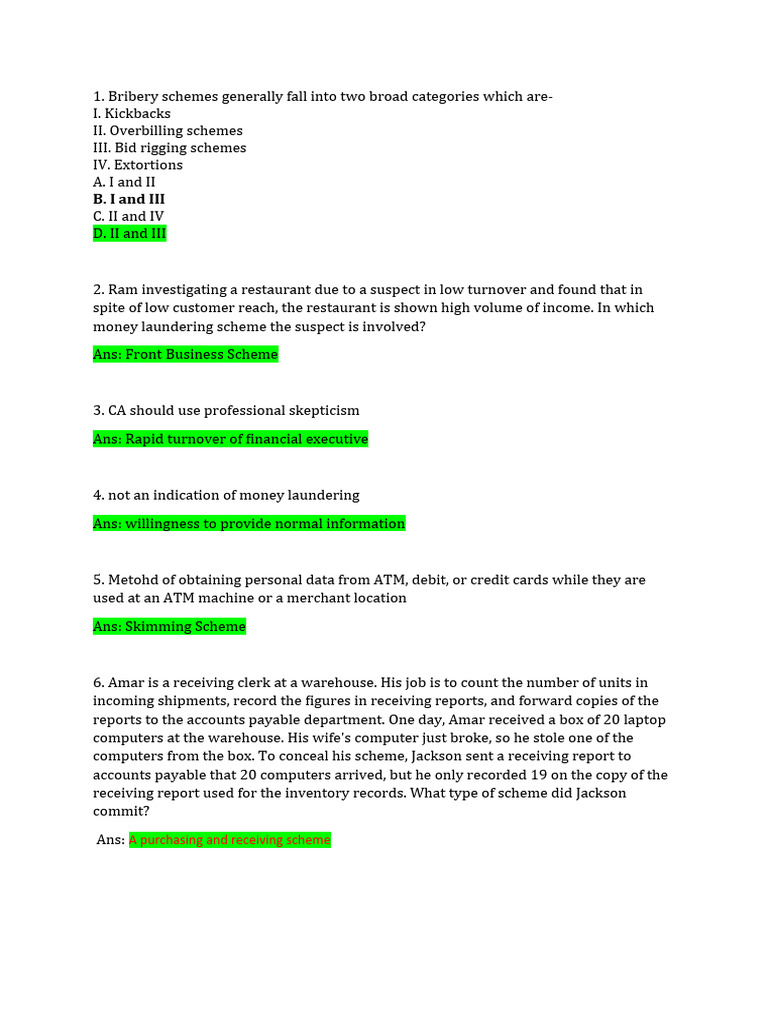 Exam Question | PDF | Cheque | Automated Teller Machine