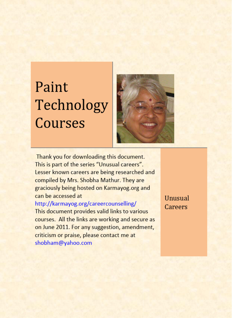 Paint Technology | PDF | Paint | Coating