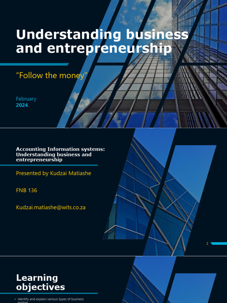 Understanding Business and Entrepreneurship - 2024 v2 PDF-1 | PDF | Entrepreneurship | Business ...