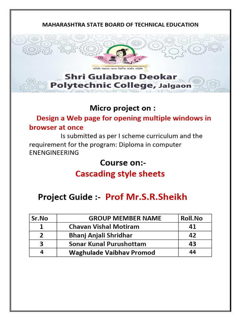 project CSS docx | PDF | Html Element | Java (Programming Language)