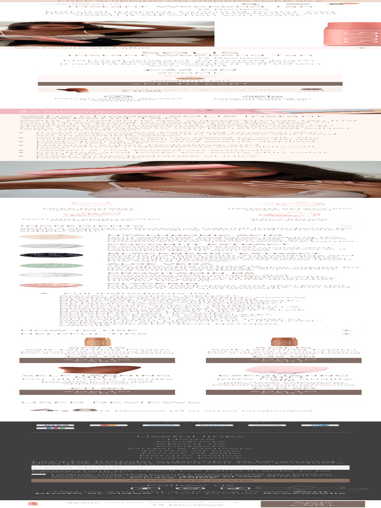SOLIS Instant Weekend Tan - COCOSOLIS United Kingdom | PDF