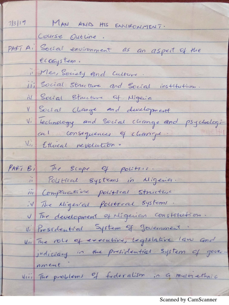 gns 201 complete note | PDF