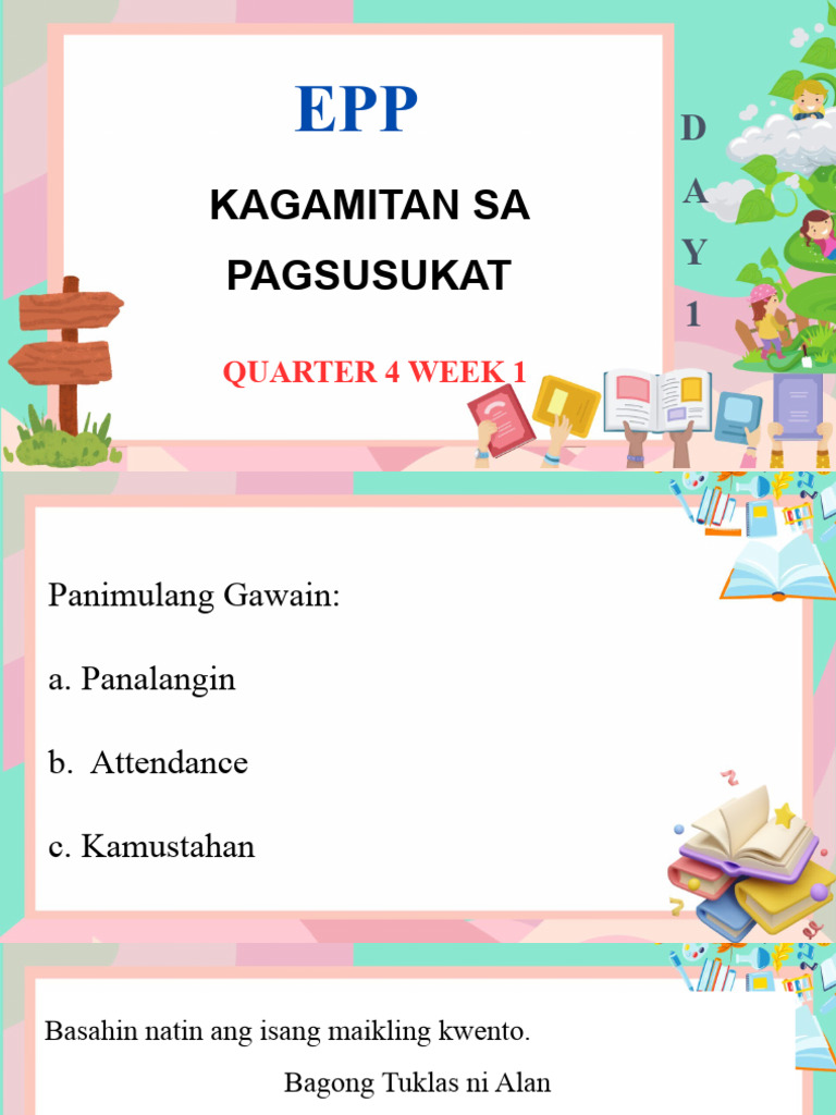Kagamitan Sa Pagsusukat: Quarter 4 Week 1 | PDF