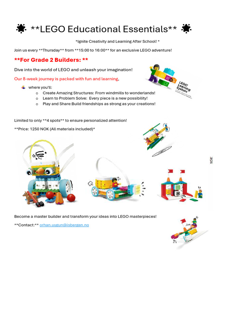 Lego Grade 2 | PDF
