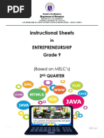 g9 Entrep 1st Quarter | PDF | Entrepreneurship | Feasibility Study