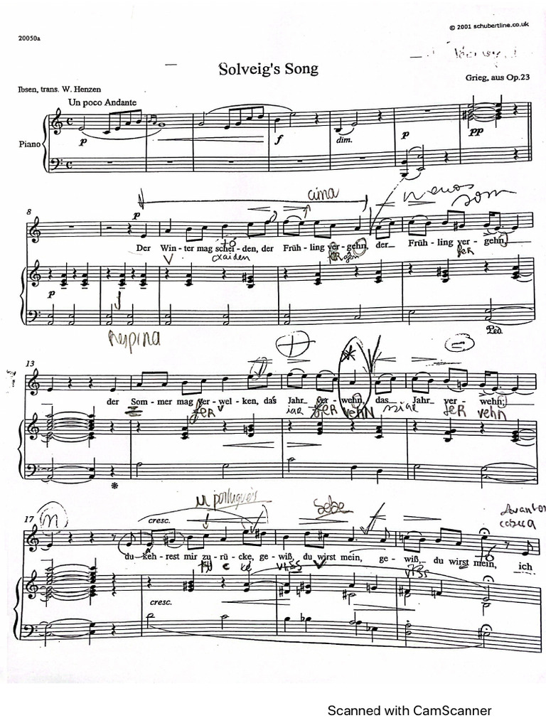 Solveig's Song | PDF