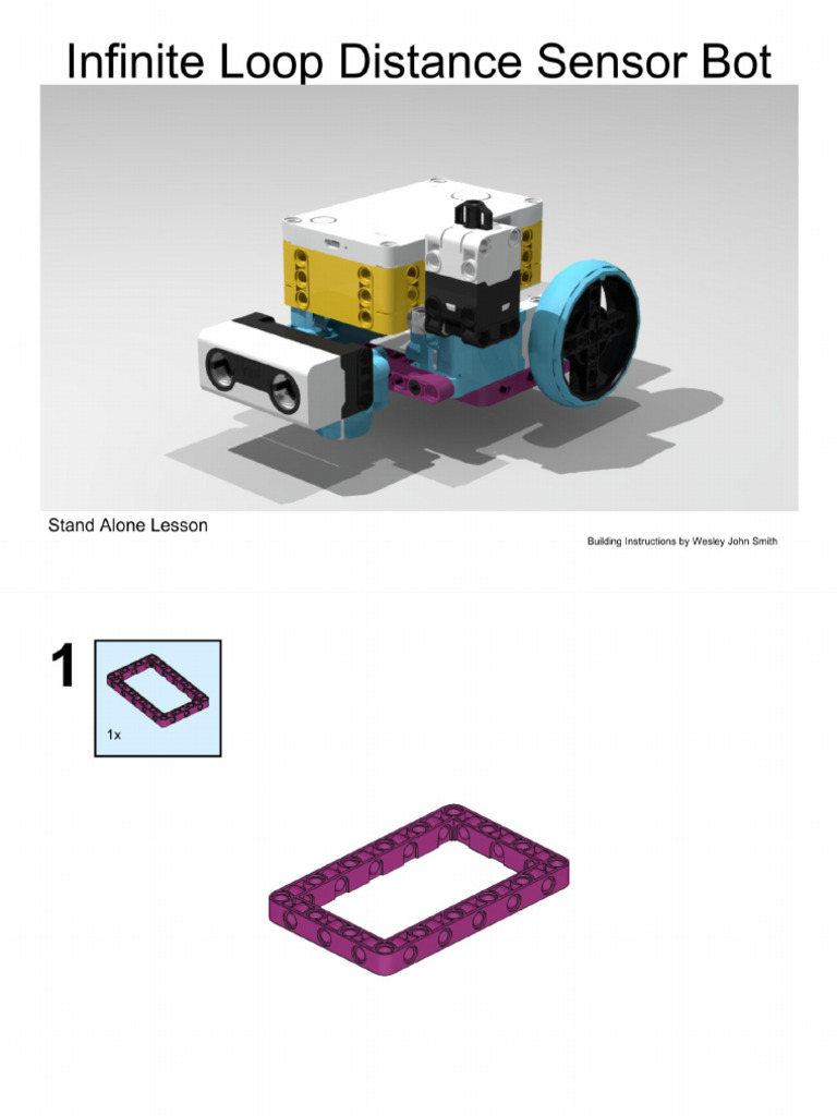 Infinite Loop Distance Sensor Bot | PDF