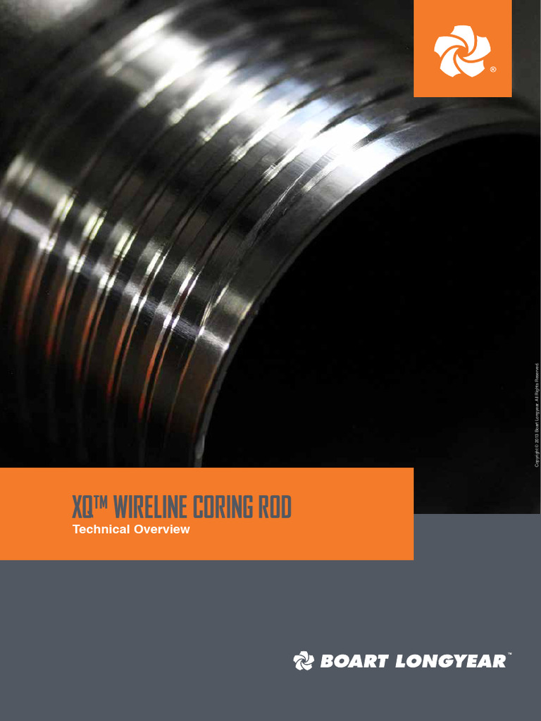 XQ Wireline Coring Rod Tech Data Sheet 052018 WEB | PDF | Pressure ...