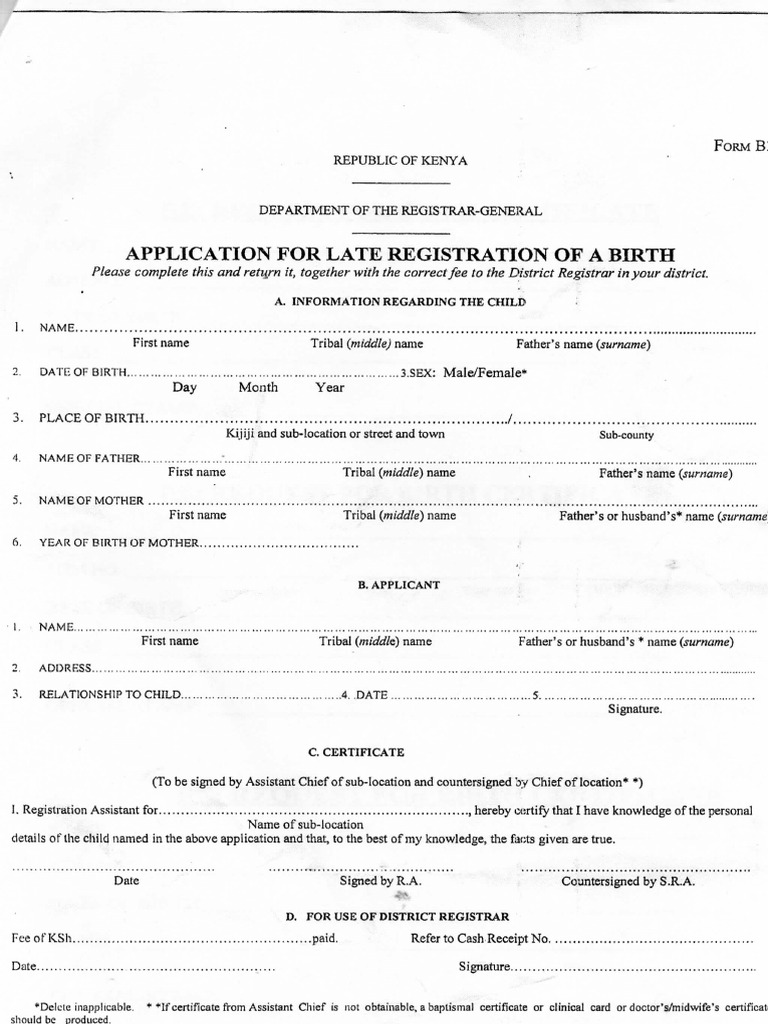 Form B3 | PDF