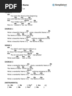 How Excellent Is Your Name Lyrics | PDF
