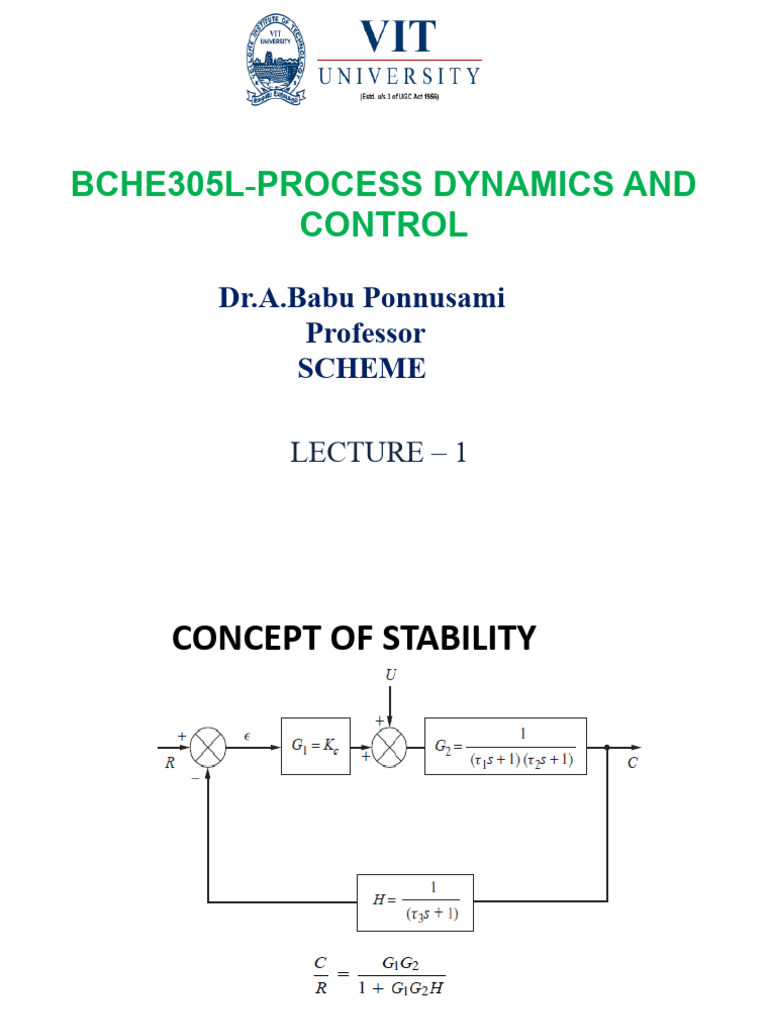 18-Stability Analysis - Routh Array and Root Locus Method-07!03!2024 | PDF | Stability Theory ...