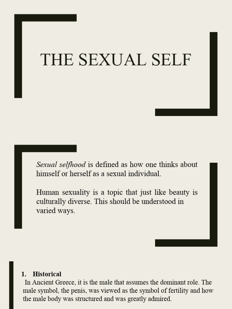 The Sexual Self Understanding The Self Pdf Clitoris Labia