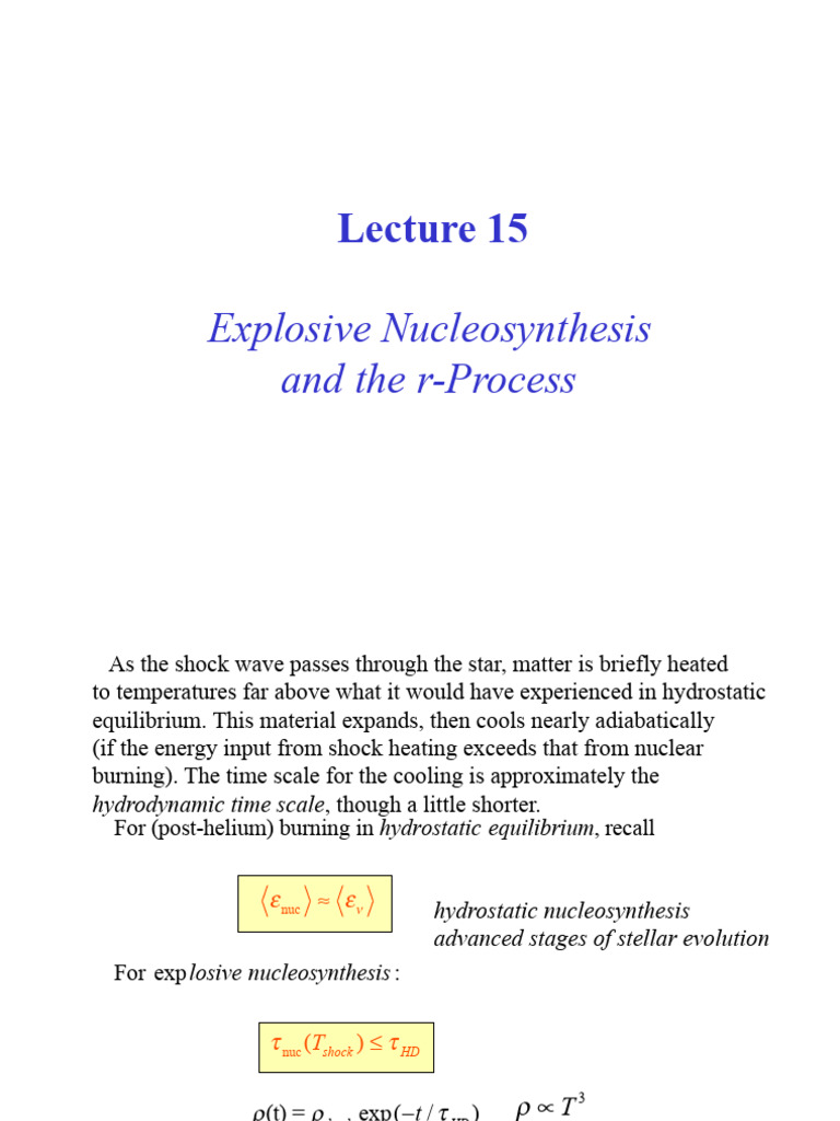 lecture15.15 | PDF | Neutron | Stars