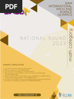 Question Paper ICATS Mathematics Contest 2022 Grade 5 6 | PDF