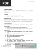 Clorocil: Pomada Oftálmica e Uso Seguro | PDF | Gravidez | Amamentação